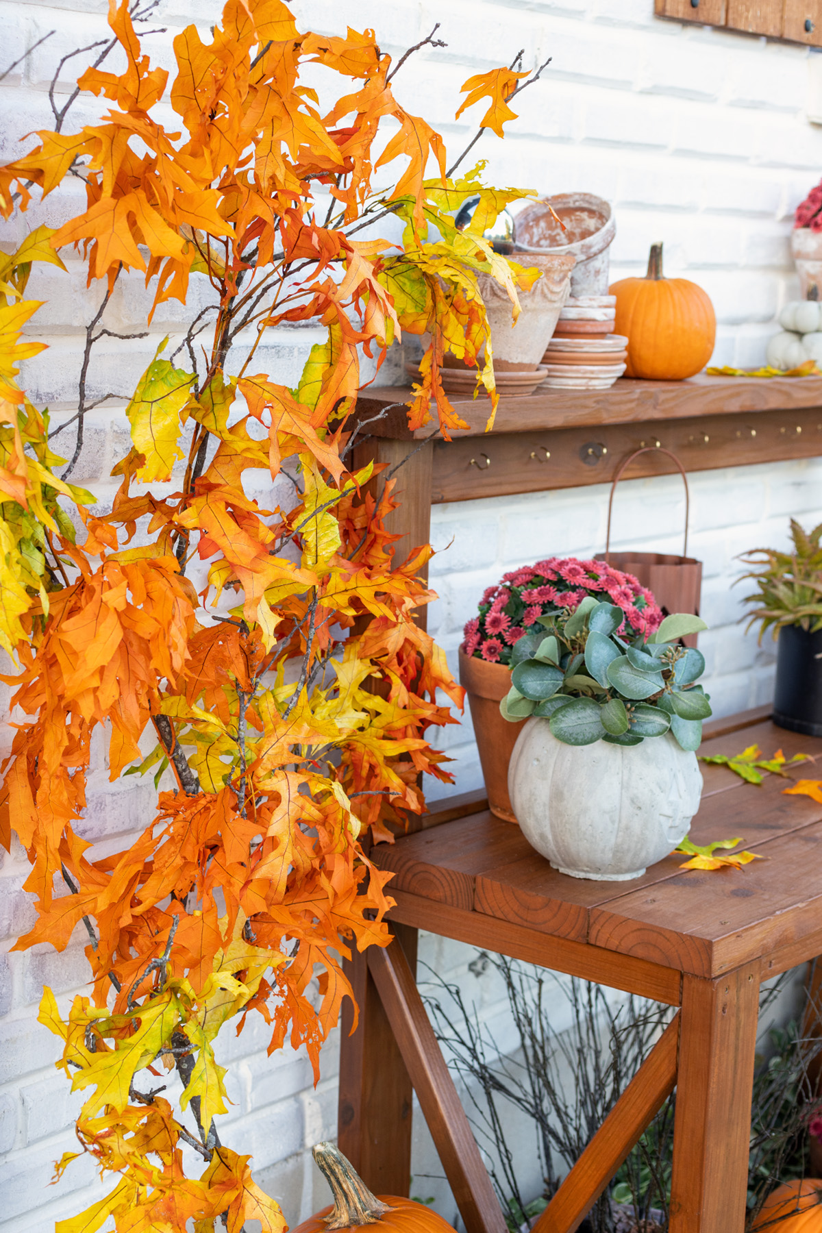 HOW TO MAKE A FAUX FALL TREE - It's Me, ChristyB