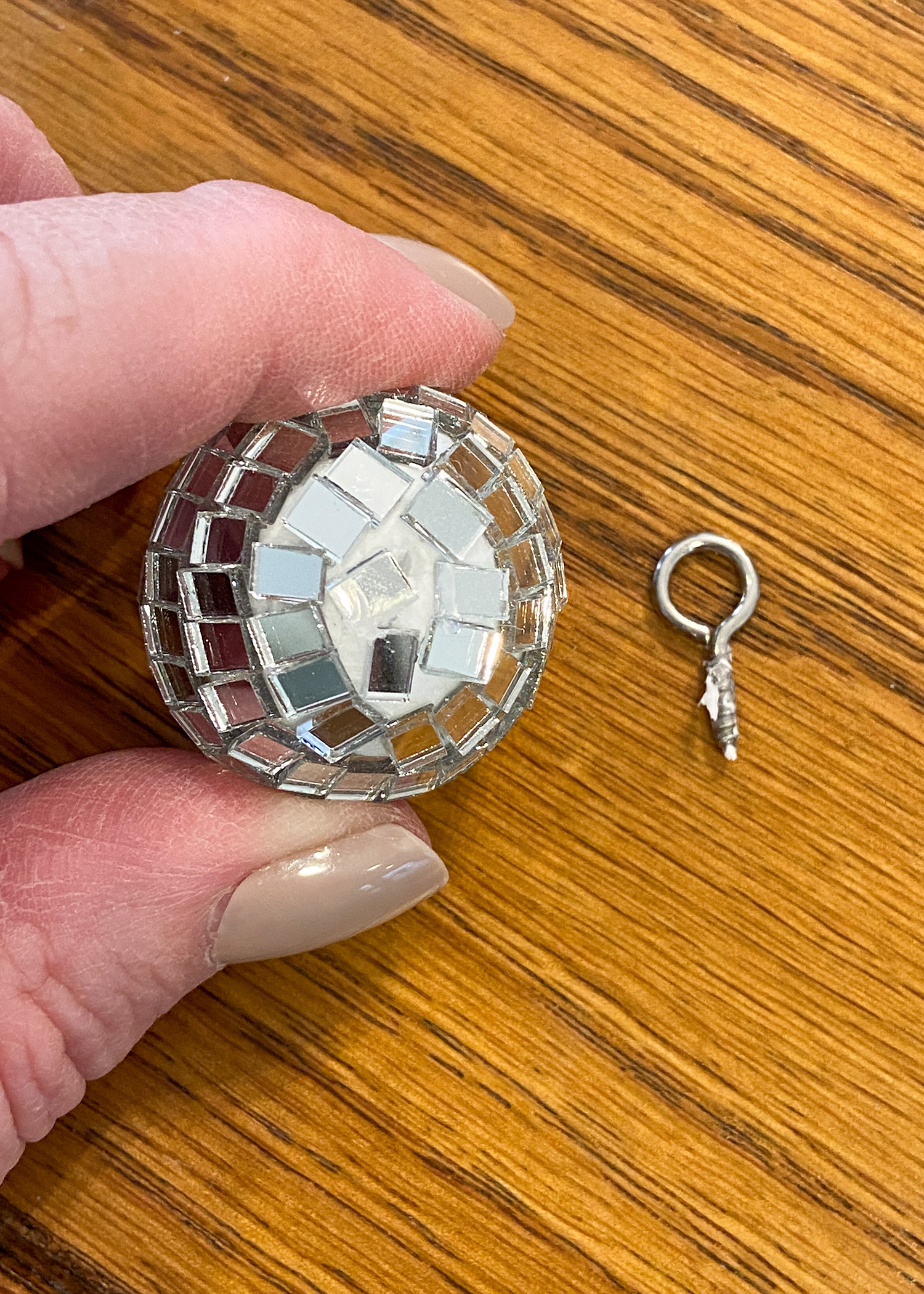 DIY DISCO BALL GARLAND - It's Me, ChristyB