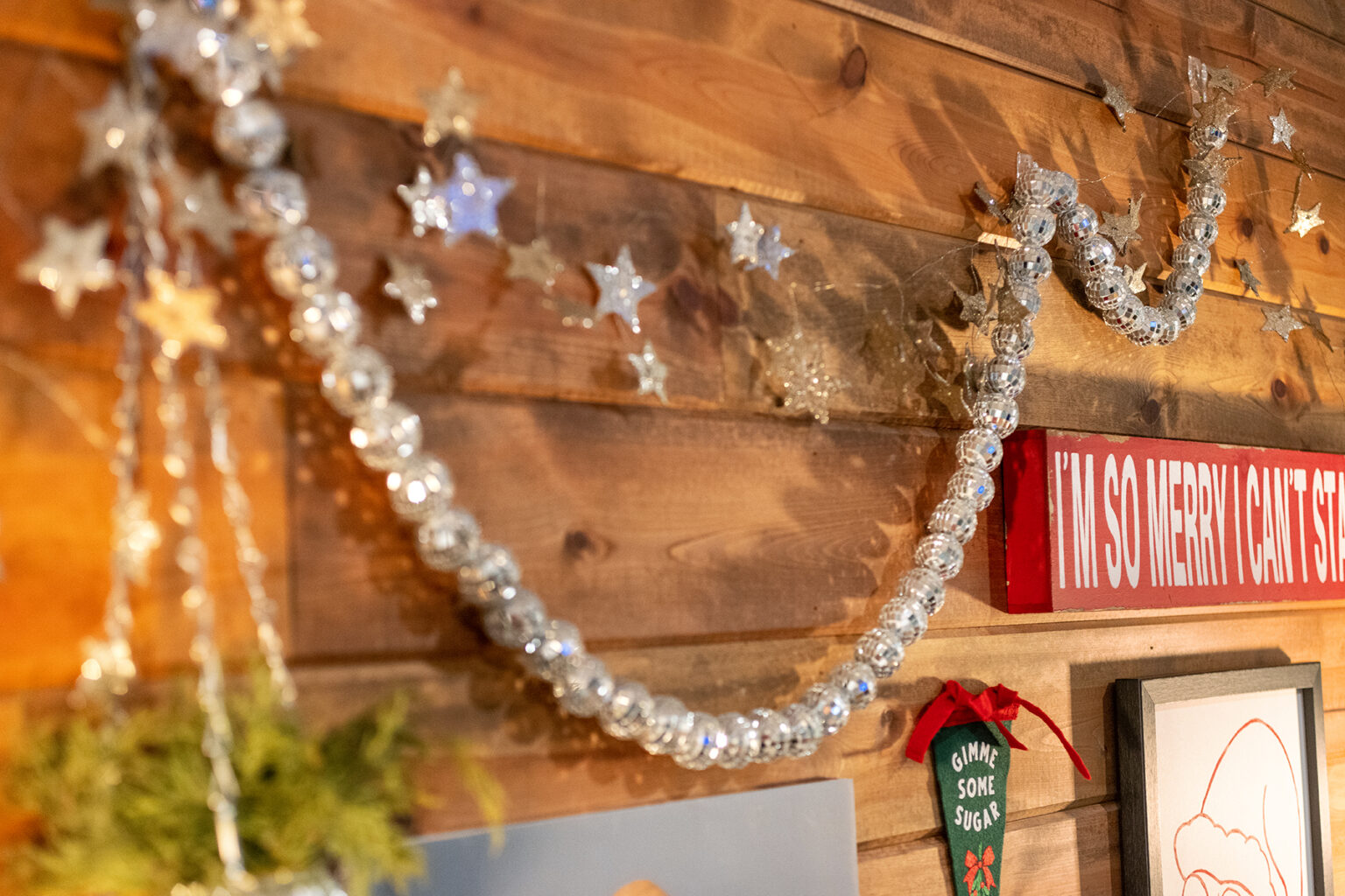 DIY DISCO BALL GARLAND - It's Me, ChristyB