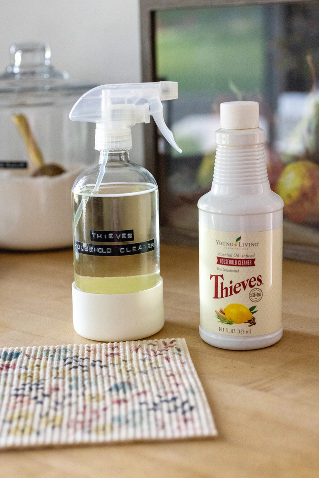 SPRING 2024 KITCHEN SHELVES | THIEVES CLEANER - It's Me, ChristyB
