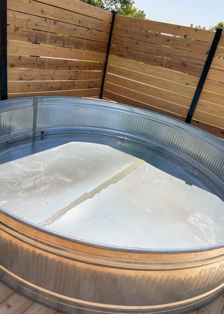 OUR DIY STOCK TANK POOL | BACK PATIO - It's Me, ChristyB