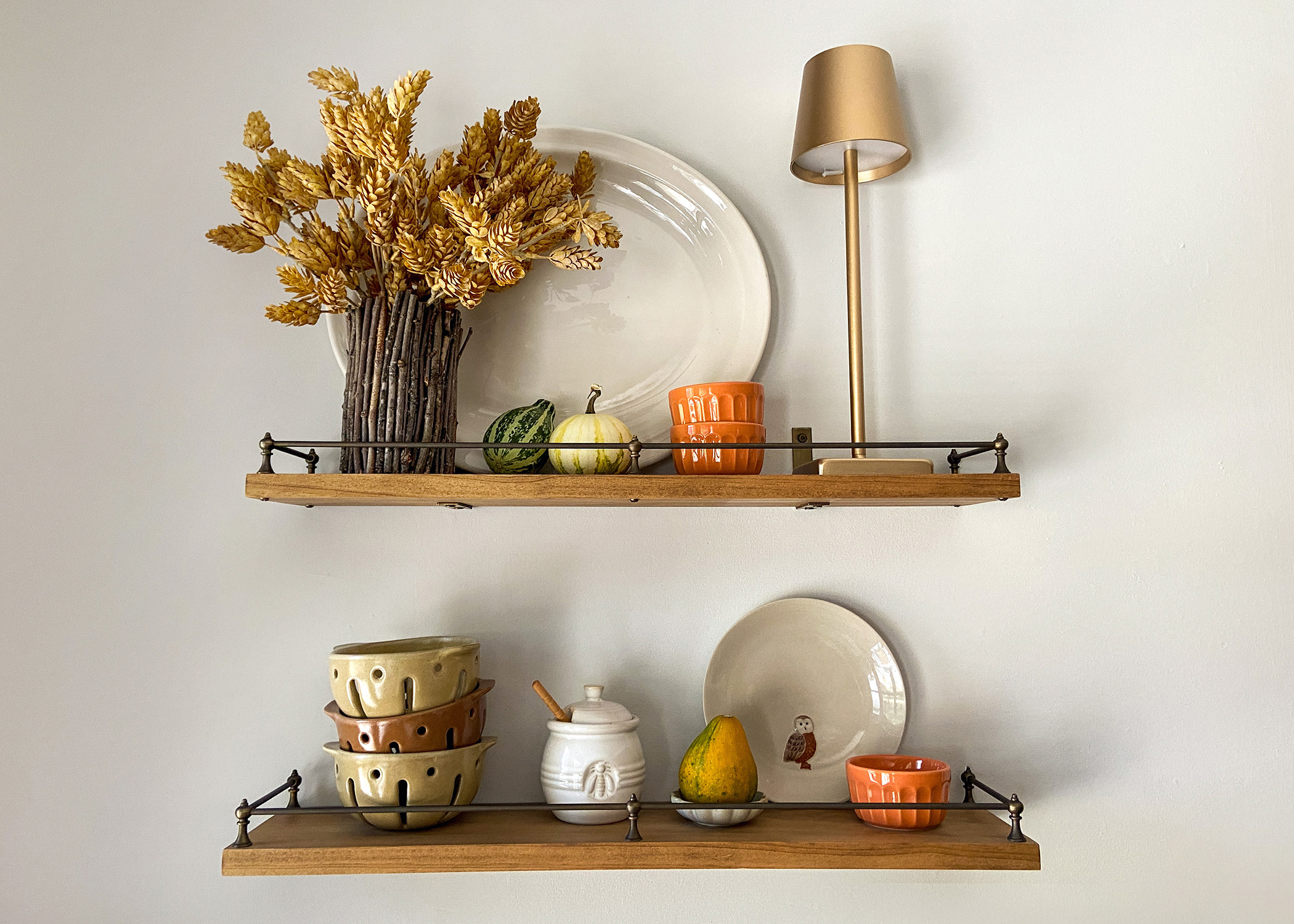 FALL INSPIRED KITCHEN SHELVES | 2024 - It's Me, ChristyB